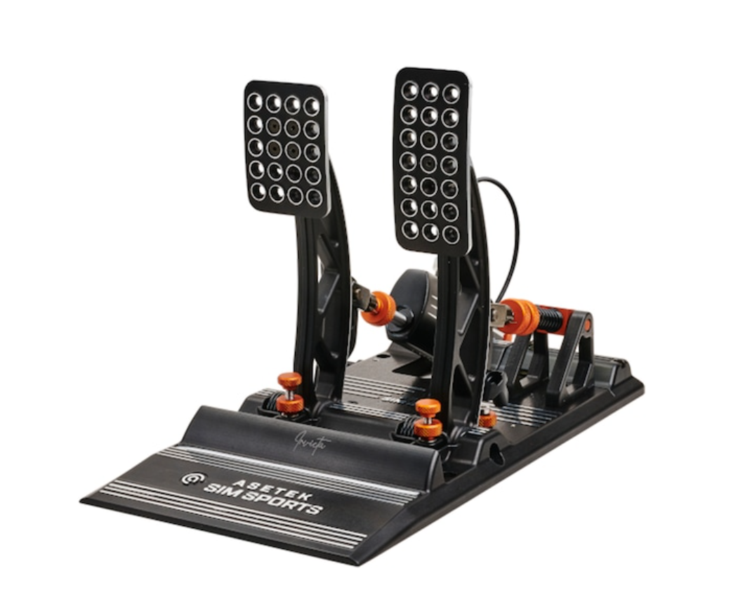 【ASETEK】Invicta® Sim Racing Pedal / Throttle & Brake | Zenkairaching Chiba